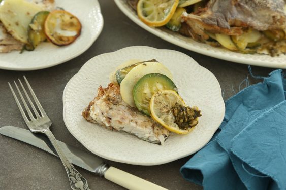 Mero entero relleno | Jumbo A la Carta